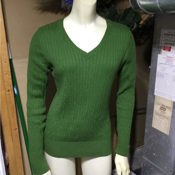 Merona | Sweaters | Merona Green Sweater | Poshmark